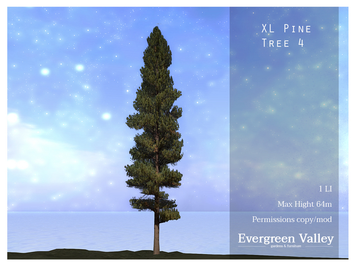 Second Life Marketplace - Tree Pine 4XL